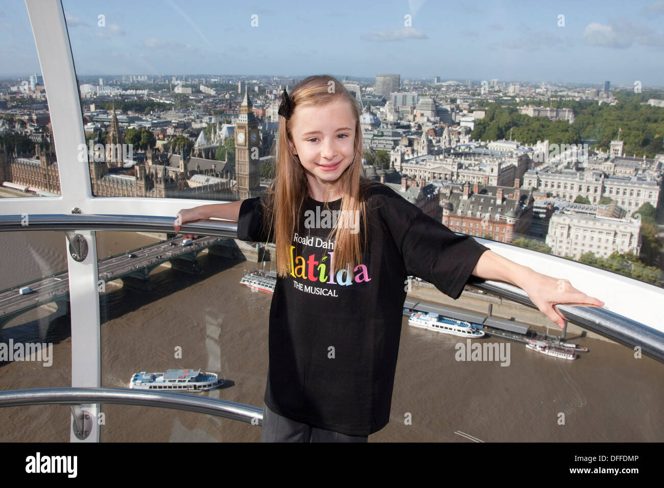 Kerry Ingram, einer der vier jungen Schauspielerinnen spielen die Rolle ...