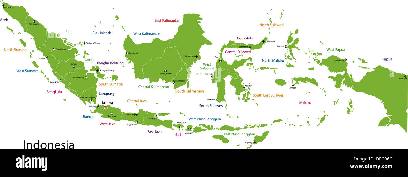 Indonesien karte -Fotos und -Bildmaterial in hoher Auflösung – Alamy
