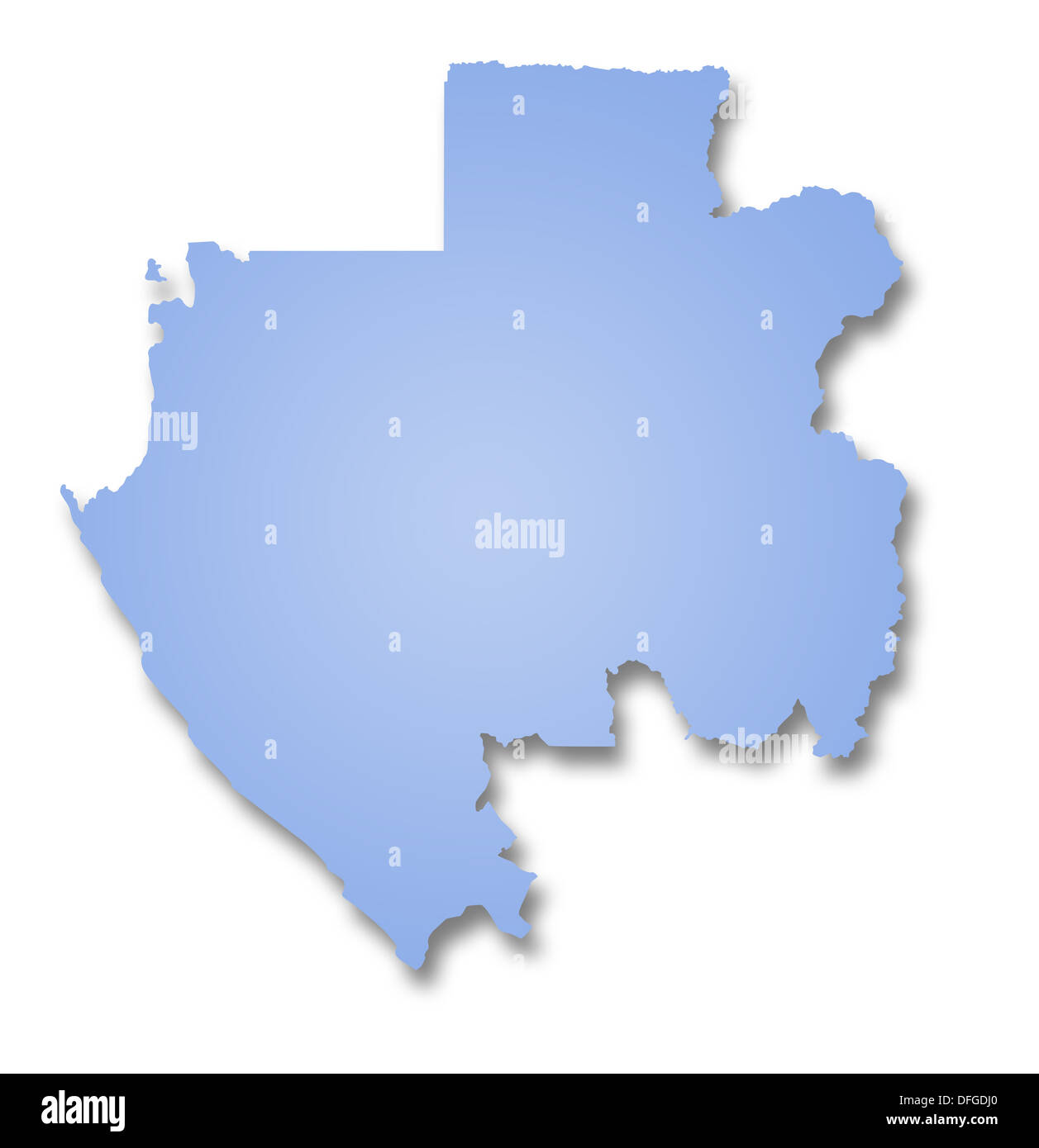 Gabon map -Fotos und -Bildmaterial in hoher Auflösung – Alamy