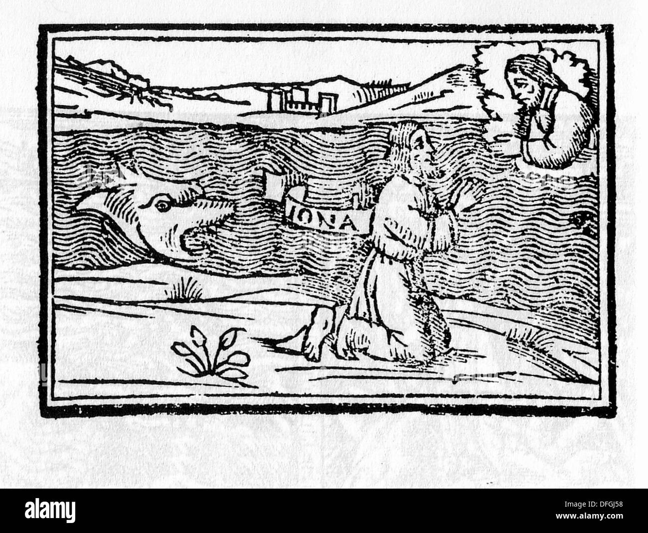 Kleinen Propheten der Bibel: Jona. Italienische Bibel. Venedig, 1525 ...