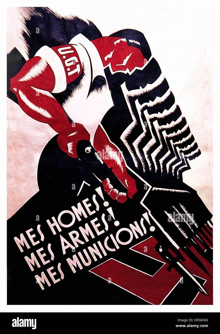 Spanish civil war propaganda poster -Fotos und -Bildmaterial in hoher ...