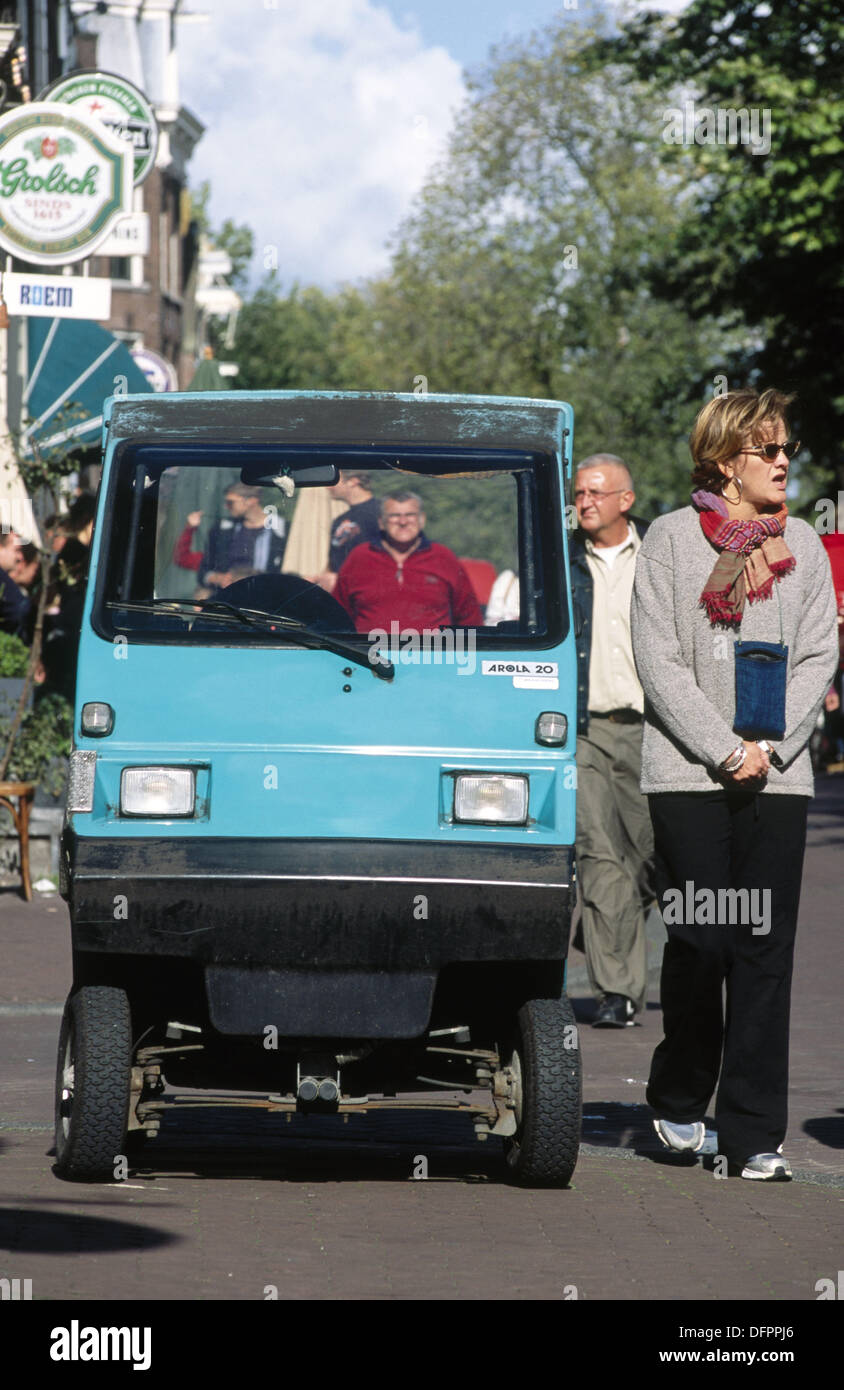 Brommobiel Mikro-Auto. Amsterdam, Niederlande Stockfotografie - Alamy
