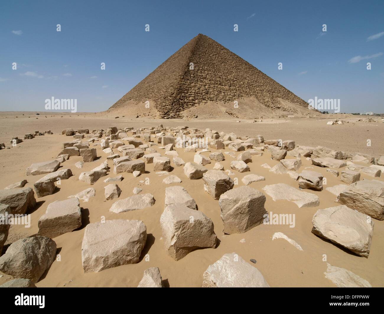 Pirámide Roja de Dashur, Kairo, Egipto Stockfotografie - Alamy