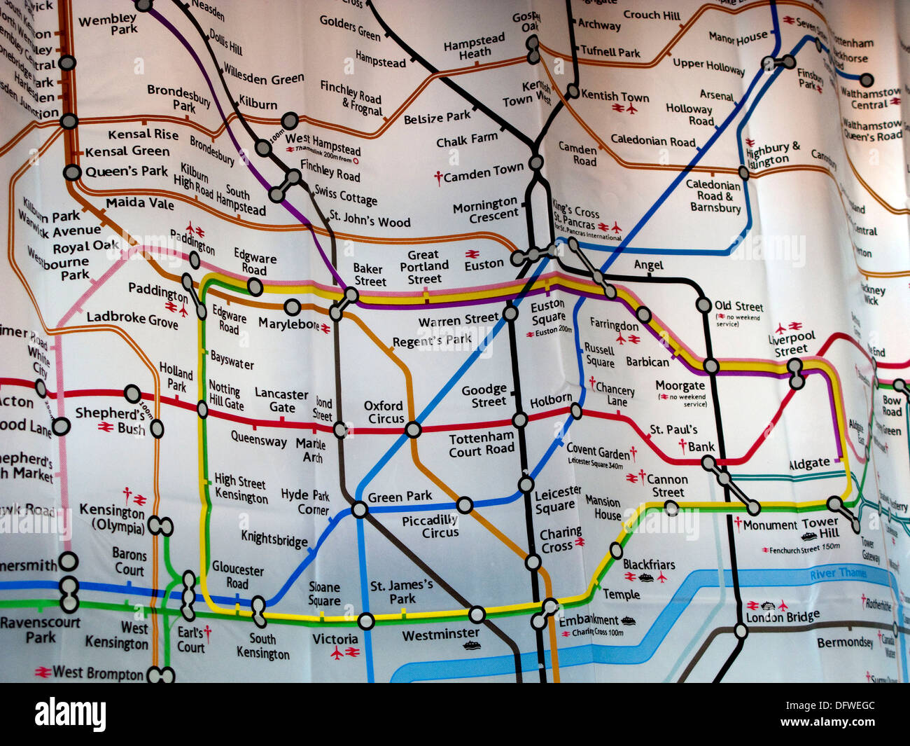 London tube map -Fotos und -Bildmaterial in hoher Auflösung - Seite 2 ...