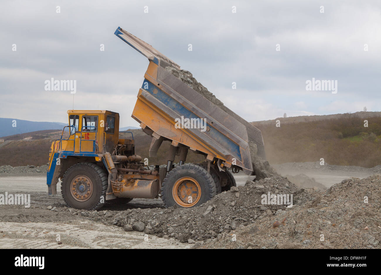 Bergbau, LKW, Auto Stockfotografie - Alamy