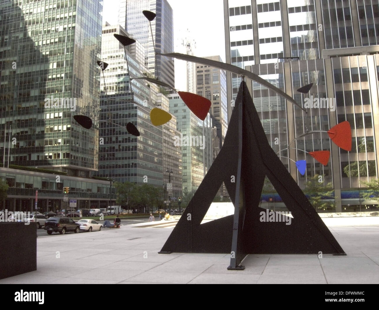 ´Ordinary´ von Alexander Calder, Seagram Building Plaza, New York City ...