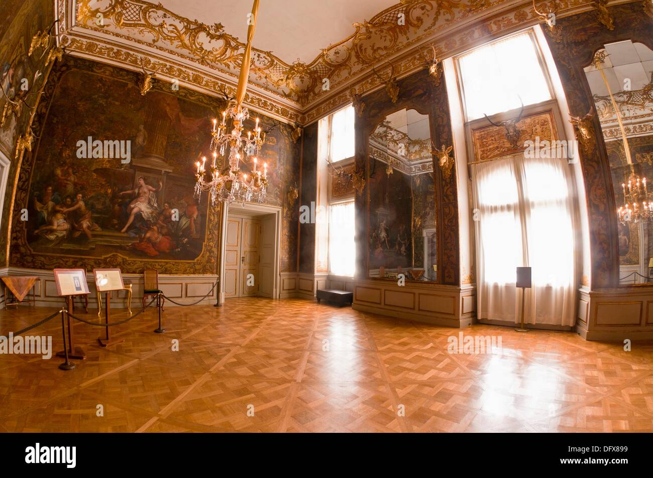 Innenraum Der Burg Moritzburg Stockfotos und -bilder Kaufen - Alamy