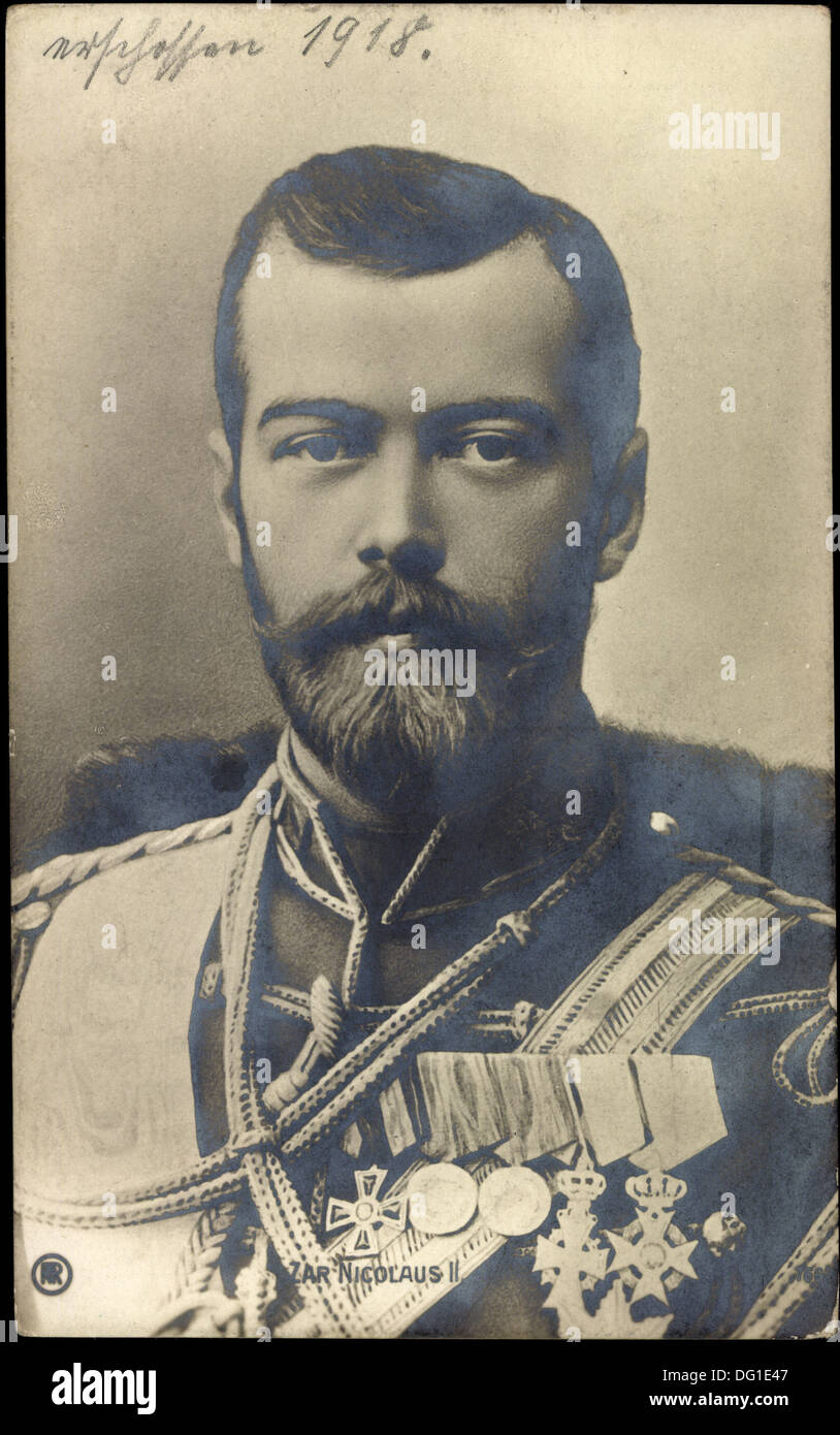Tsar nicholas ii portrait Stockfotos und -bilder Kaufen - Seite 3 - Alamy