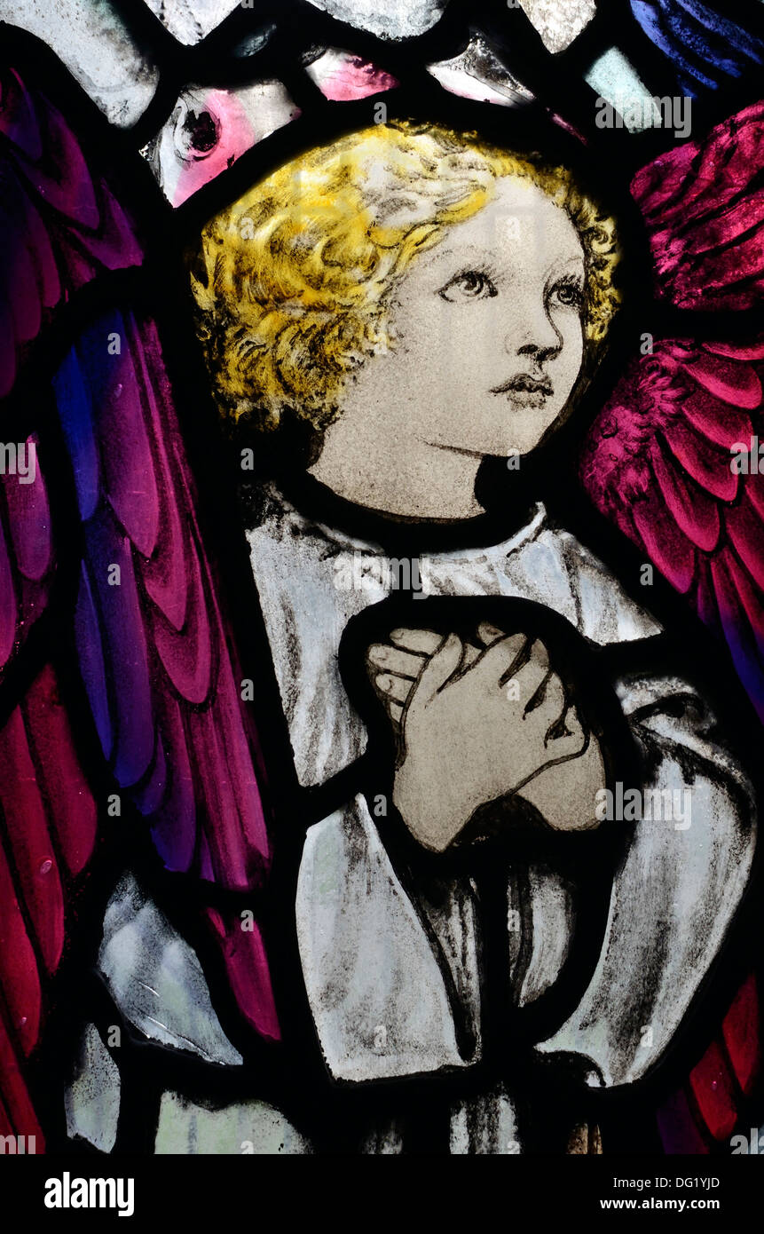 Stained glass angel -Fotos und -Bildmaterial in hoher Auflösung – Alamy