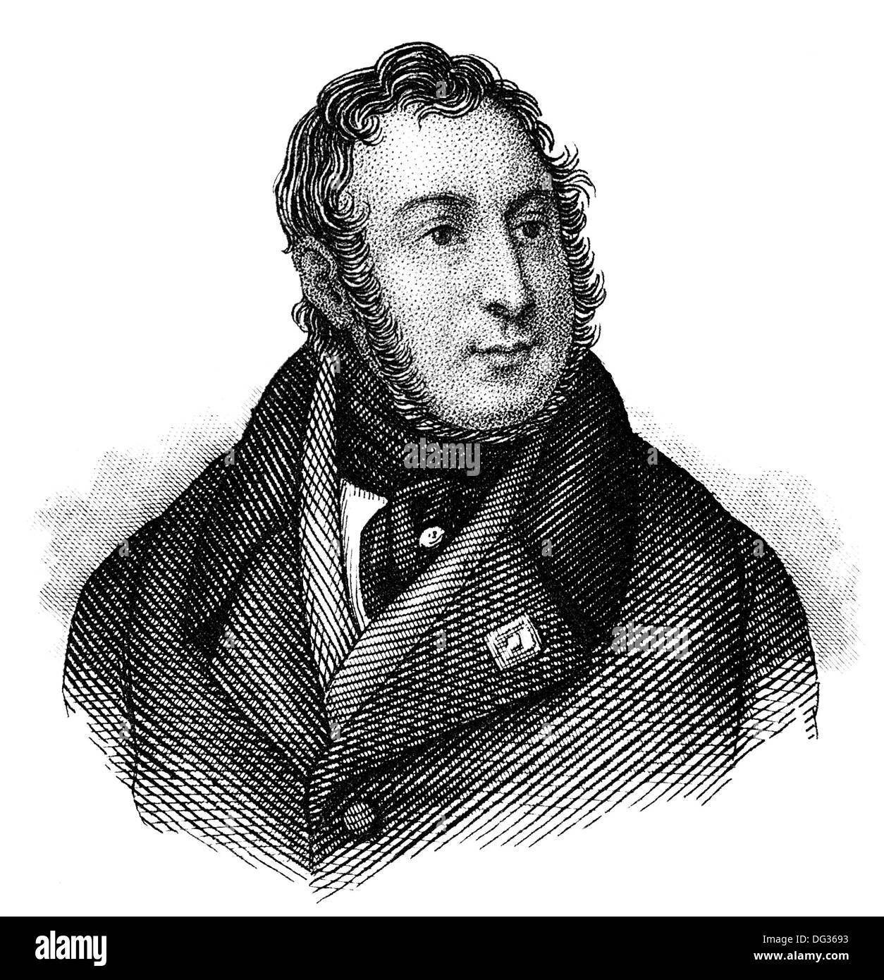 Gioachino antonio rossini 1792 1868 italienischer komponist -Fotos und ...