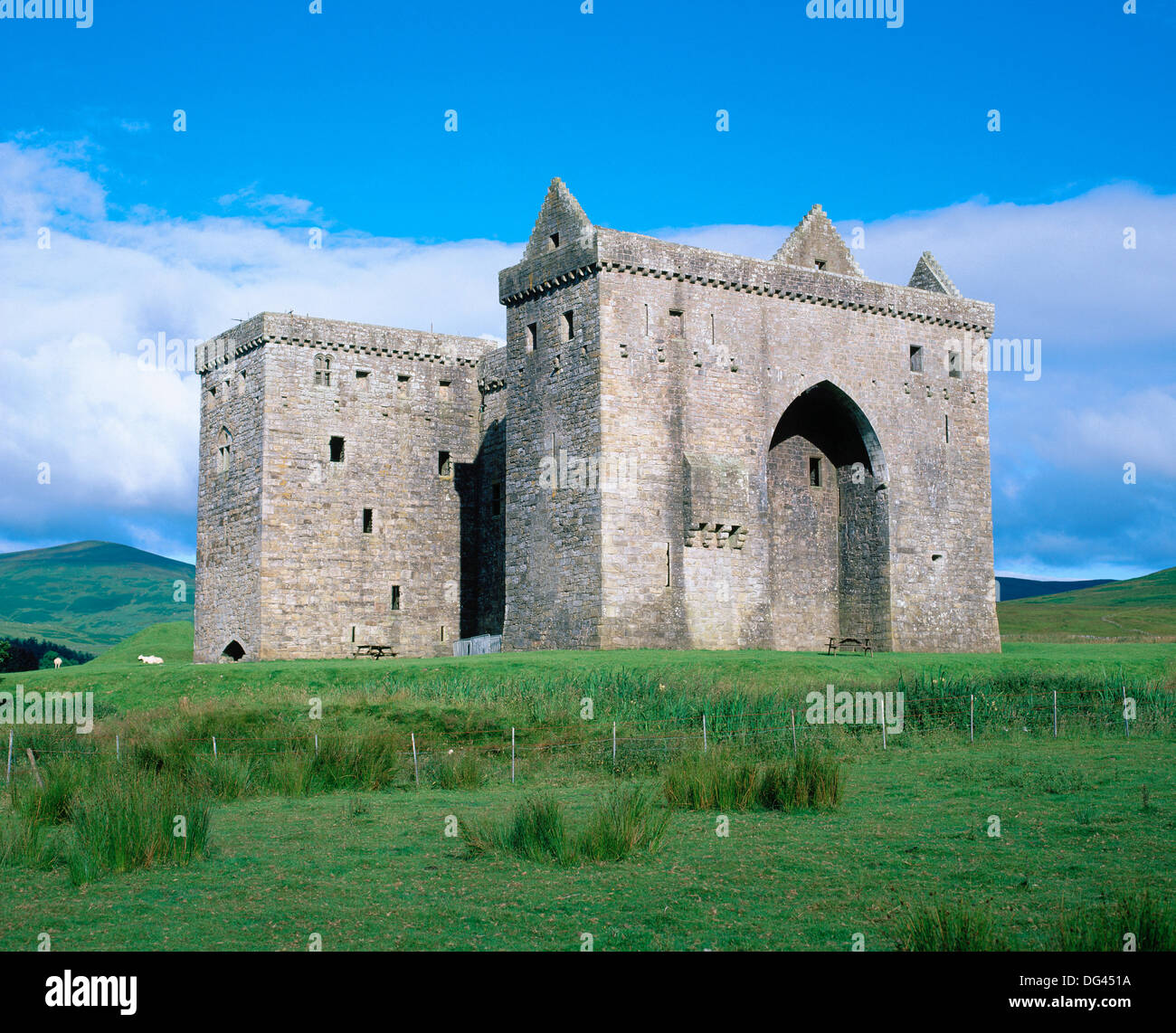 Einsiedelei Schloss Liddesdale Stockfotos und -bilder Kaufen - Alamy