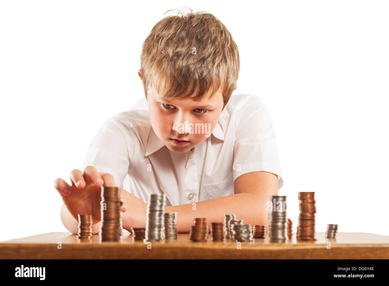 Kind mit geld -Fotos und -Bildmaterial in hoher Auflösung – Alamy