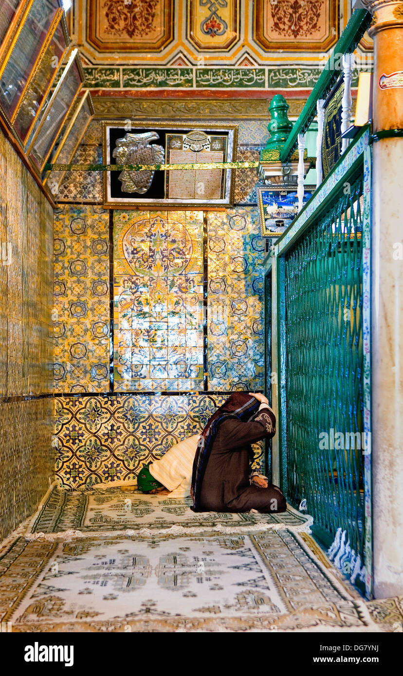 Tunez: Kairouan.Zaouia Sidi Sahab. Hier ist das Grab von Abou Dhama ...