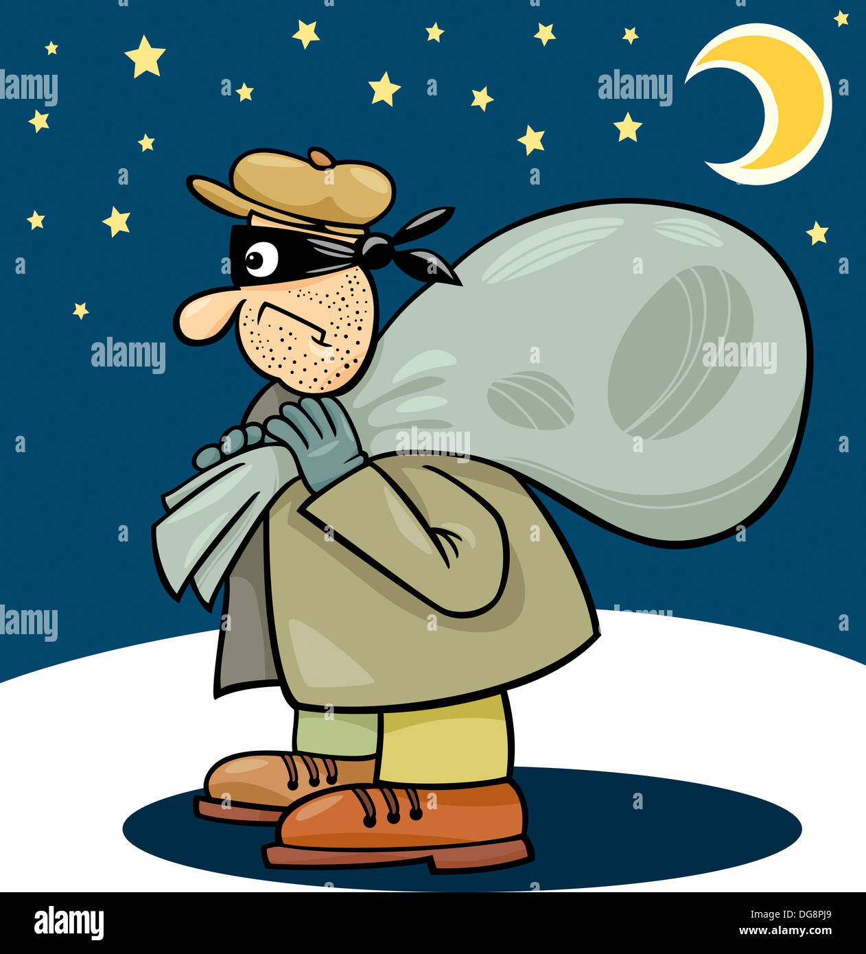 Dieb cartoon Stockfotos und -bilder Kaufen - Seite 2 - Alamy