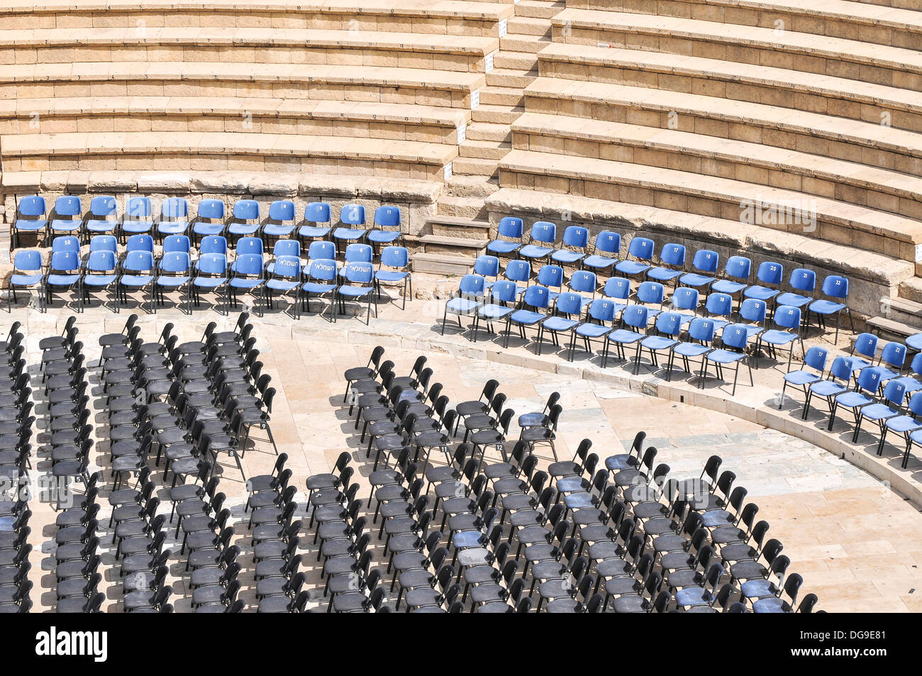 Caesarea amphitheater -Fotos und -Bildmaterial in hoher Auflösung – Alamy