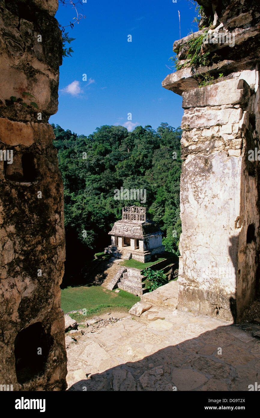 Mayan Sun Temple Stockfotos und -bilder Kaufen - Alamy