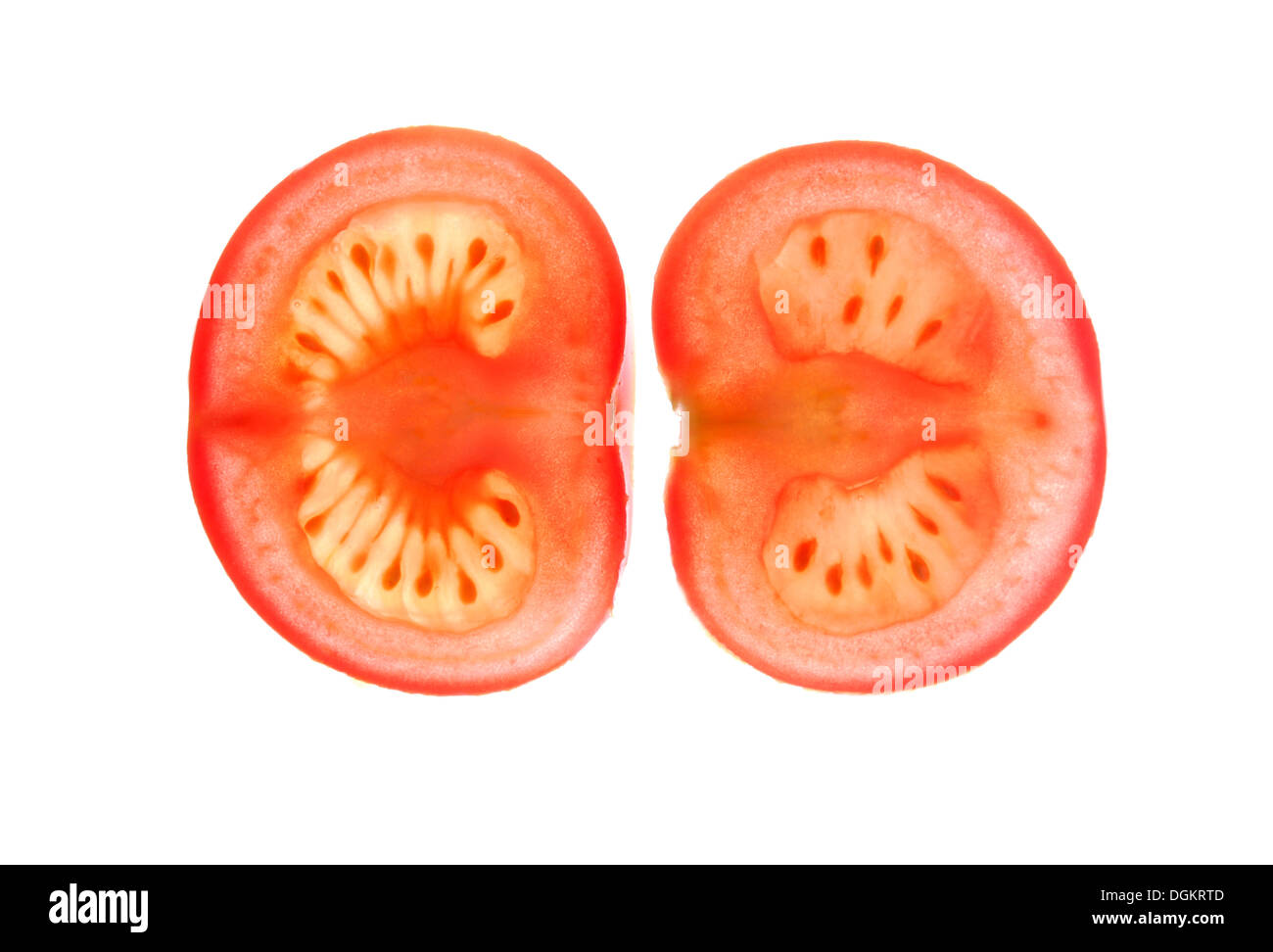Tomatenscheiben ausgeschnitten -Fotos und -Bildmaterial in hoher ...