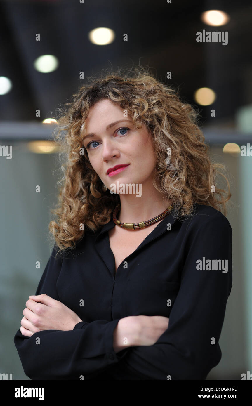 Anna Stothard, auf der 65. Frankfurter Buchmesse in Frankfurt Main ...