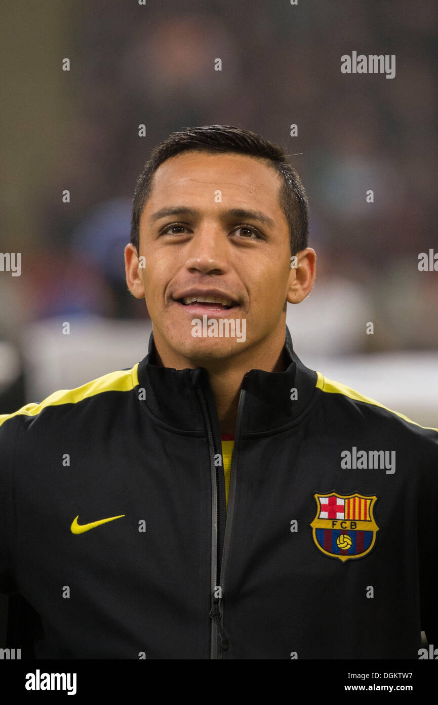 Alexis Sanchez (Barcelona), 22. Oktober 2013 - Fußball / Fußball: UEFA ...