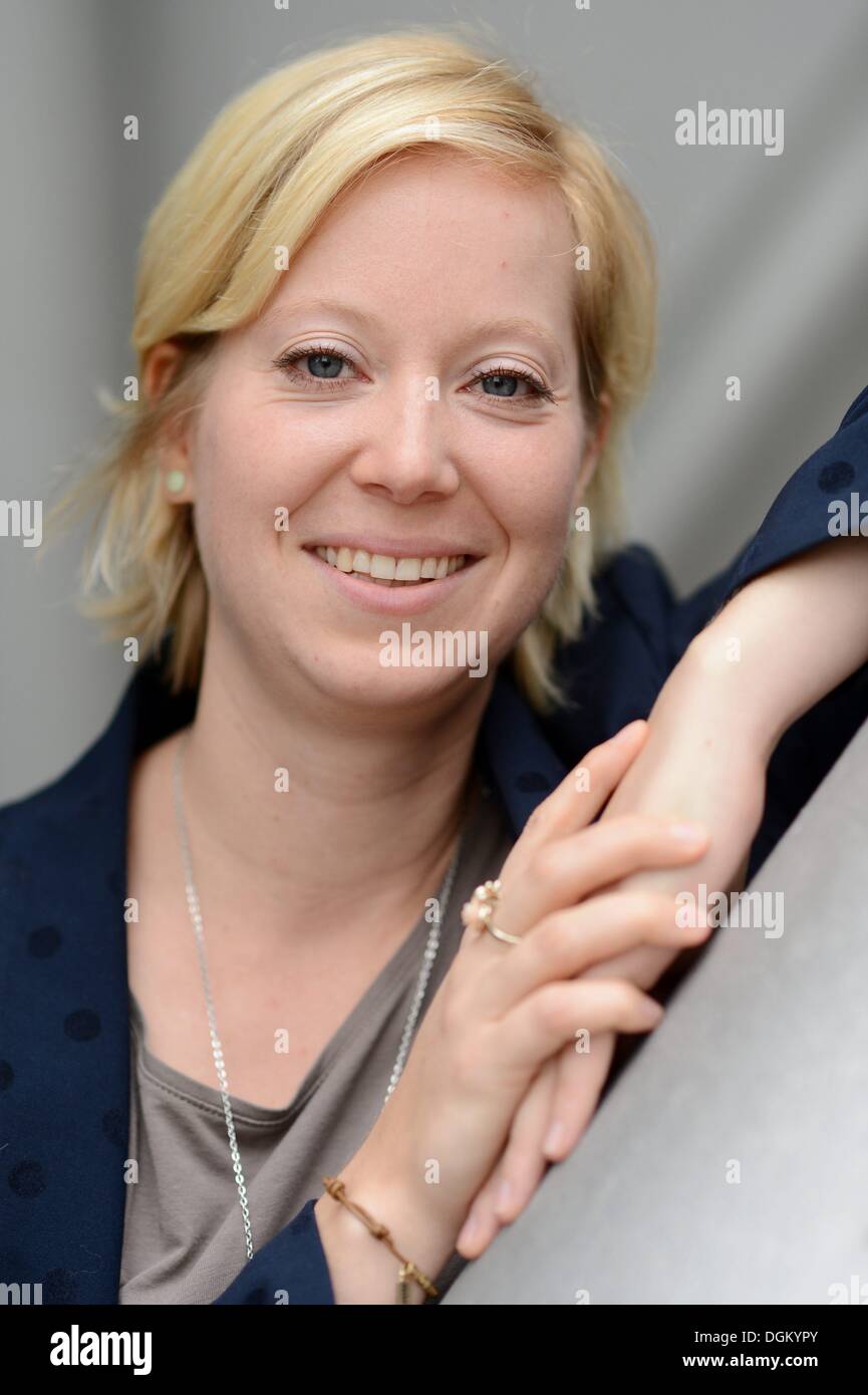 Uticha Marmon, auf der 65. Frankfurter Buchmesse in Frankfurt Main ...