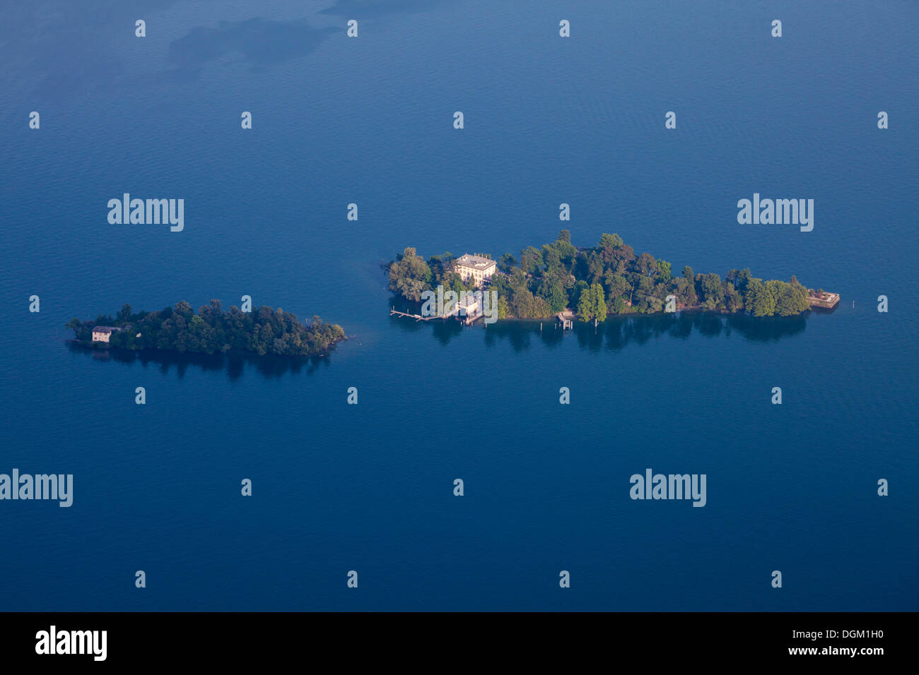 Brissago Inseln, Lago Maggiore, Tessin, Schweiz, Europa Stockfotografie ...