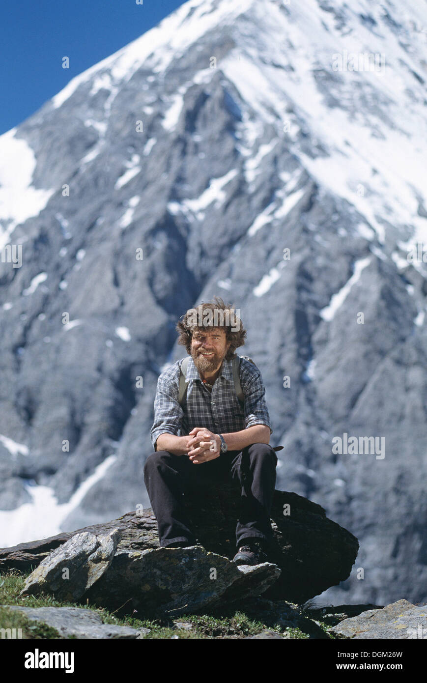 Climbers reinhold messner -Fotos und -Bildmaterial in hoher Auflösung ...