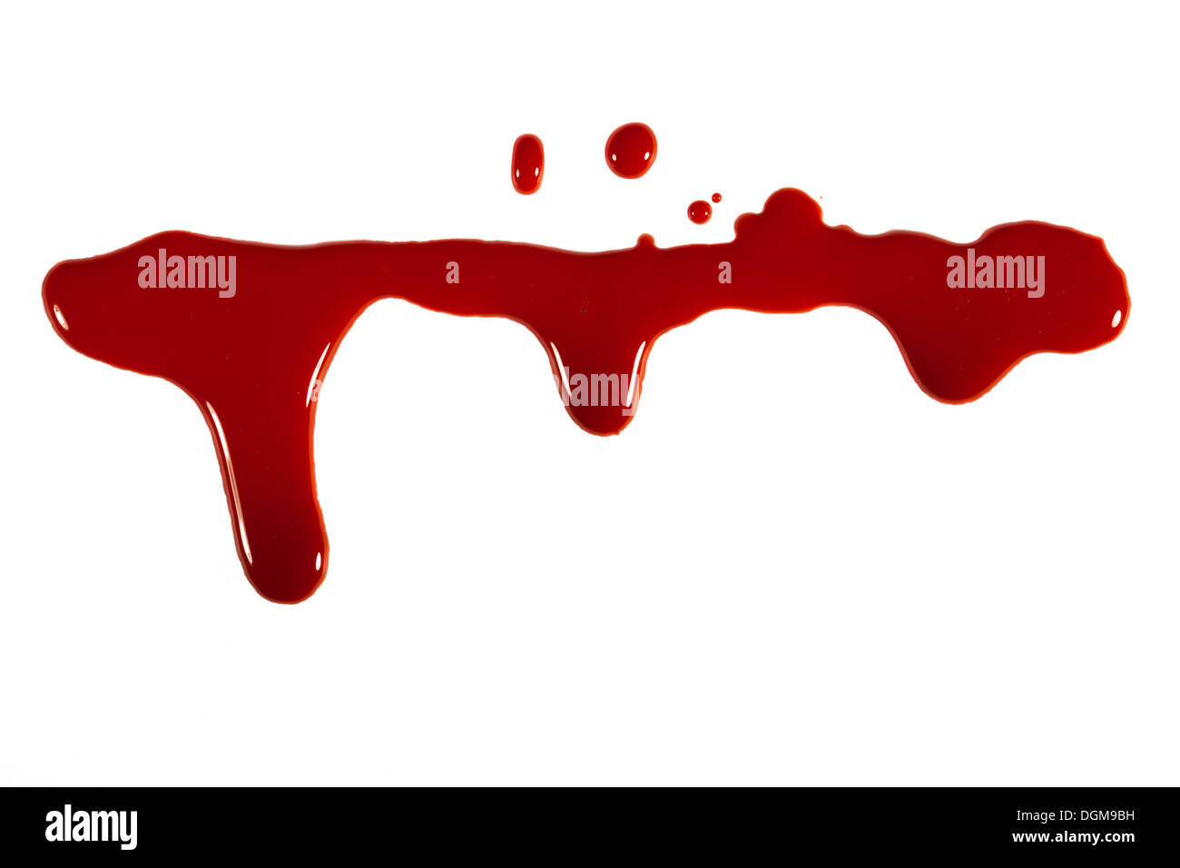 Blut tropfen -Fotos und -Bildmaterial in hoher Auflösung – Alamy