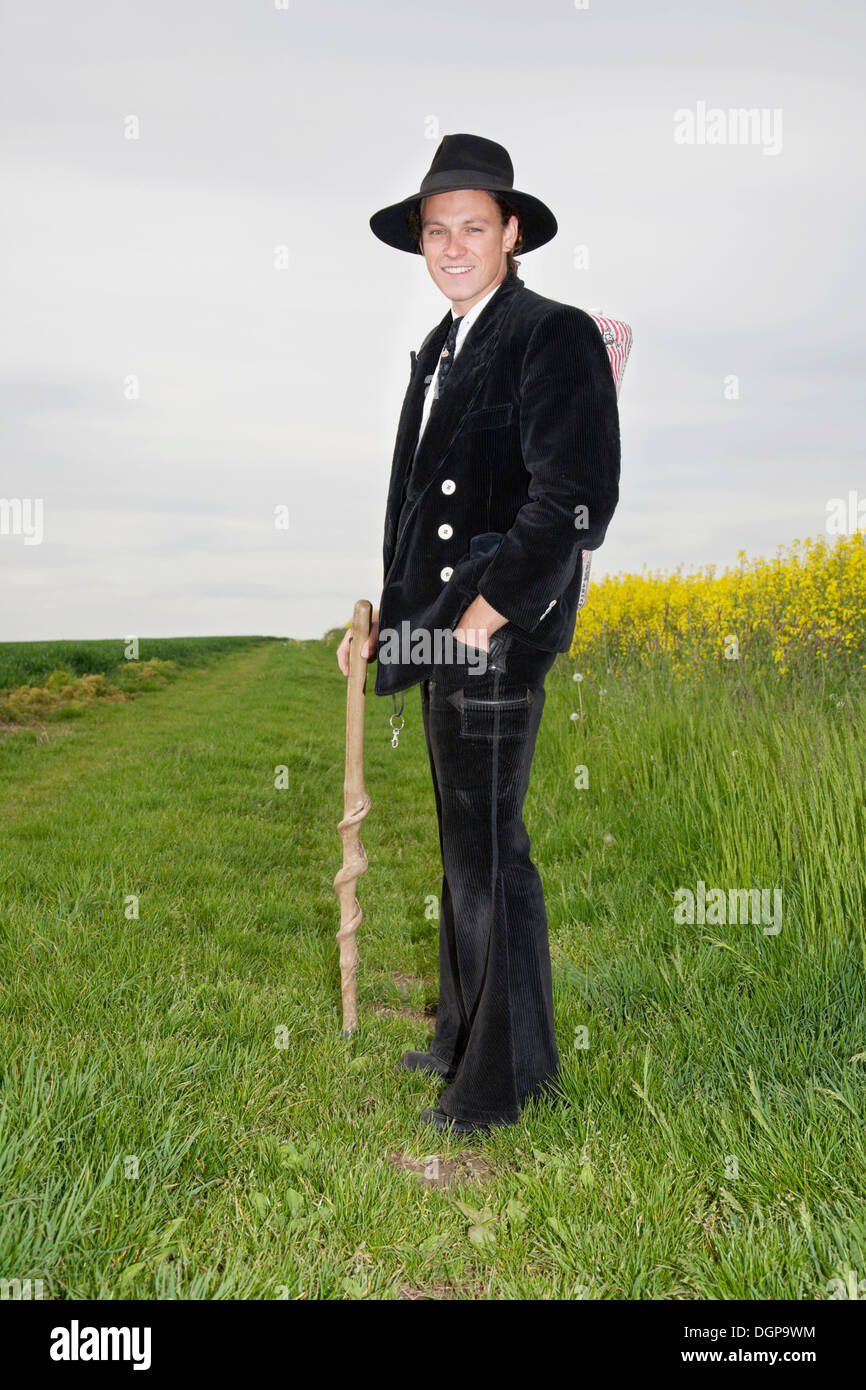Tischler Geselle auf der Rolle Stockfotografie - Alamy