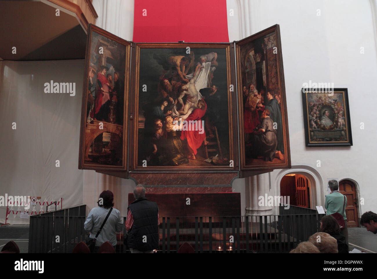 Die Kreuzabnahme (Rubens) in der Kathedrale unserer lieben Frau (Onze-Lieve-Vrouwekathedraal) in ...