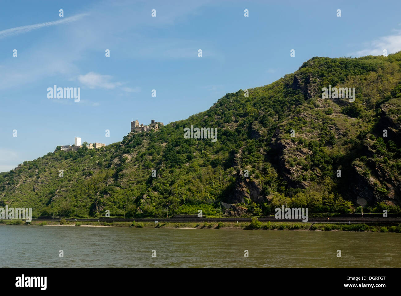 Burg Sterrenberg und Burg Liebenstein Burgen in Kamp-bornhofen, UNESCO ...