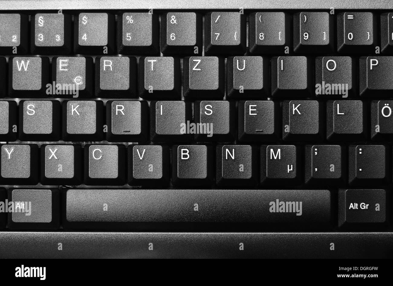 Deutsche tastatur -Fotos und -Bildmaterial in hoher Auflösung – Alamy