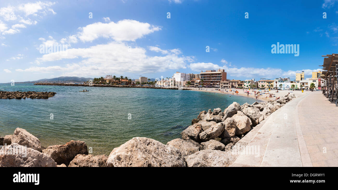 View of portixol beach -Fotos und -Bildmaterial in hoher Auflösung – Alamy