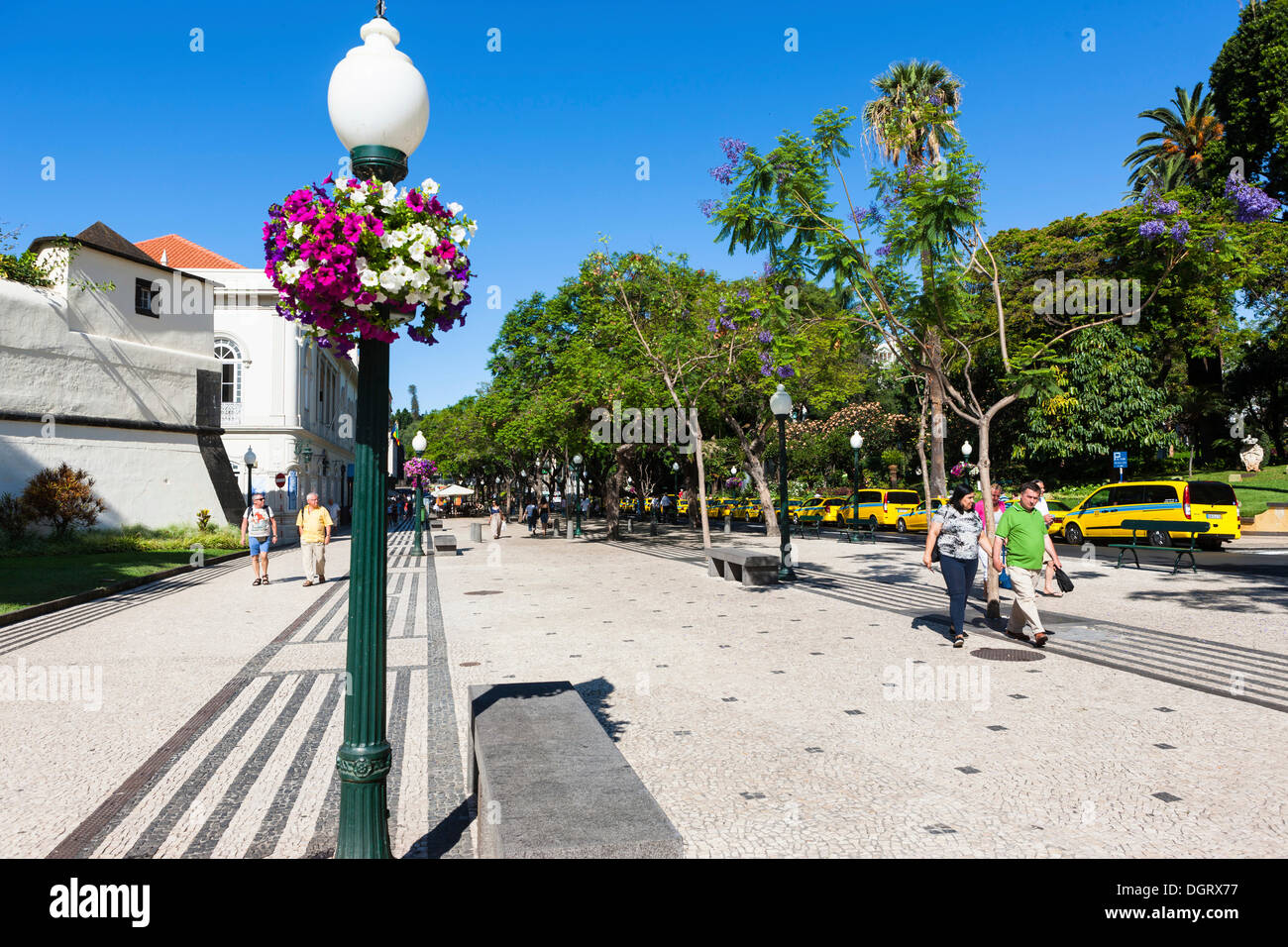 Funchal Promenade Madeira Portugal Stockfotos und -bilder Kaufen - Alamy