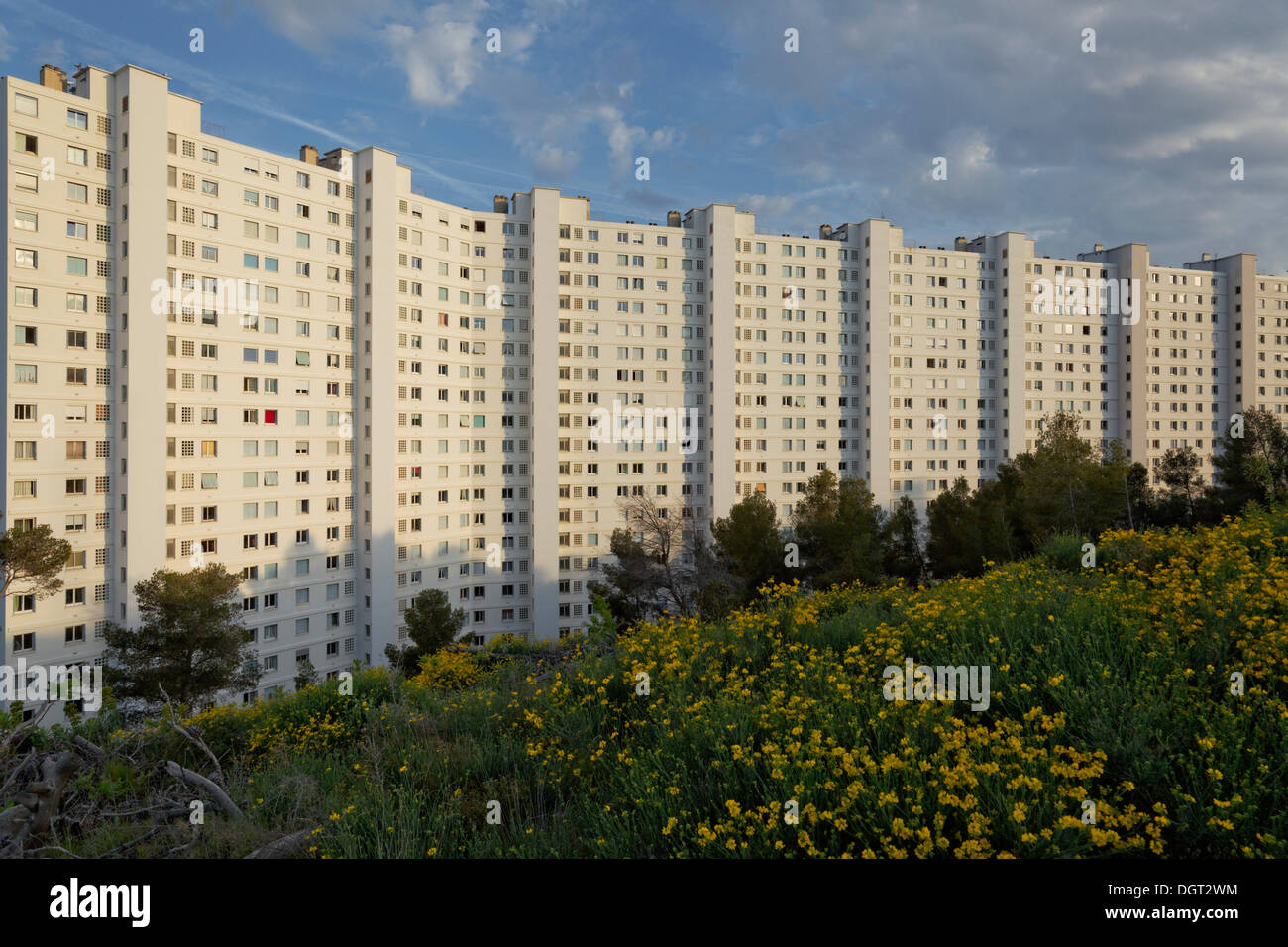 Wohnblock der Wohnungen in der Residenz Valmante, Redon, Marseille ...