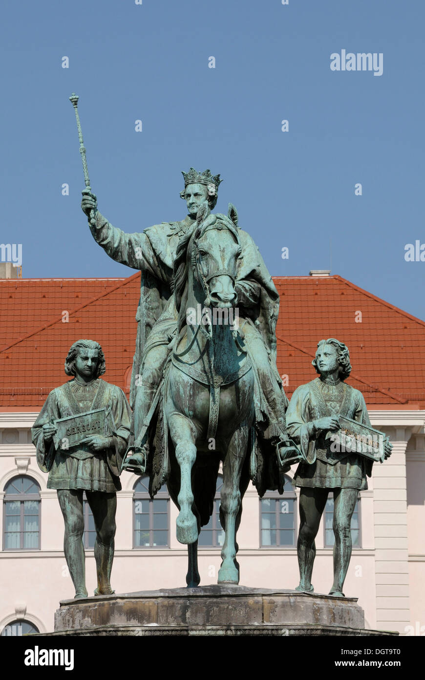 Monument Ludwig King Bavaria Munich Stockfotos und -bilder Kaufen - Alamy