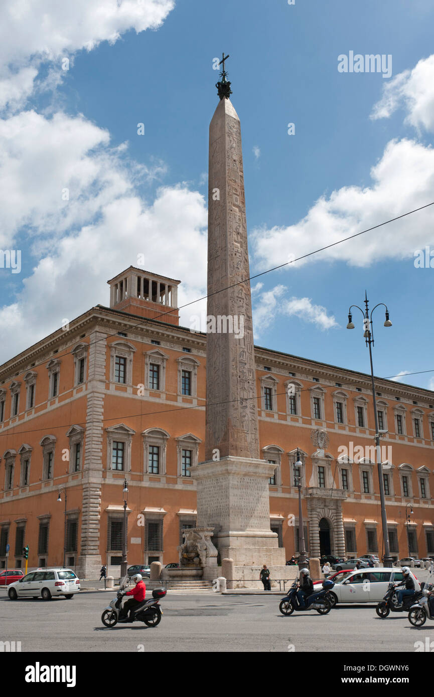 Alte ägyptische Obelisk, Piazza San Giovanni in Laterano vor dem ...