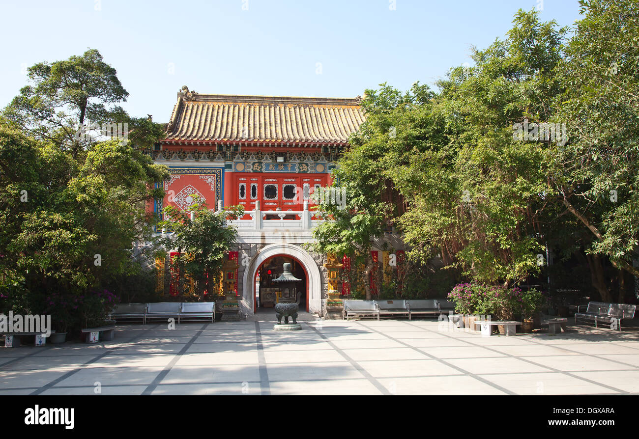 Buddha po lin kloster hong kong lantau insel detail -Fotos und ...