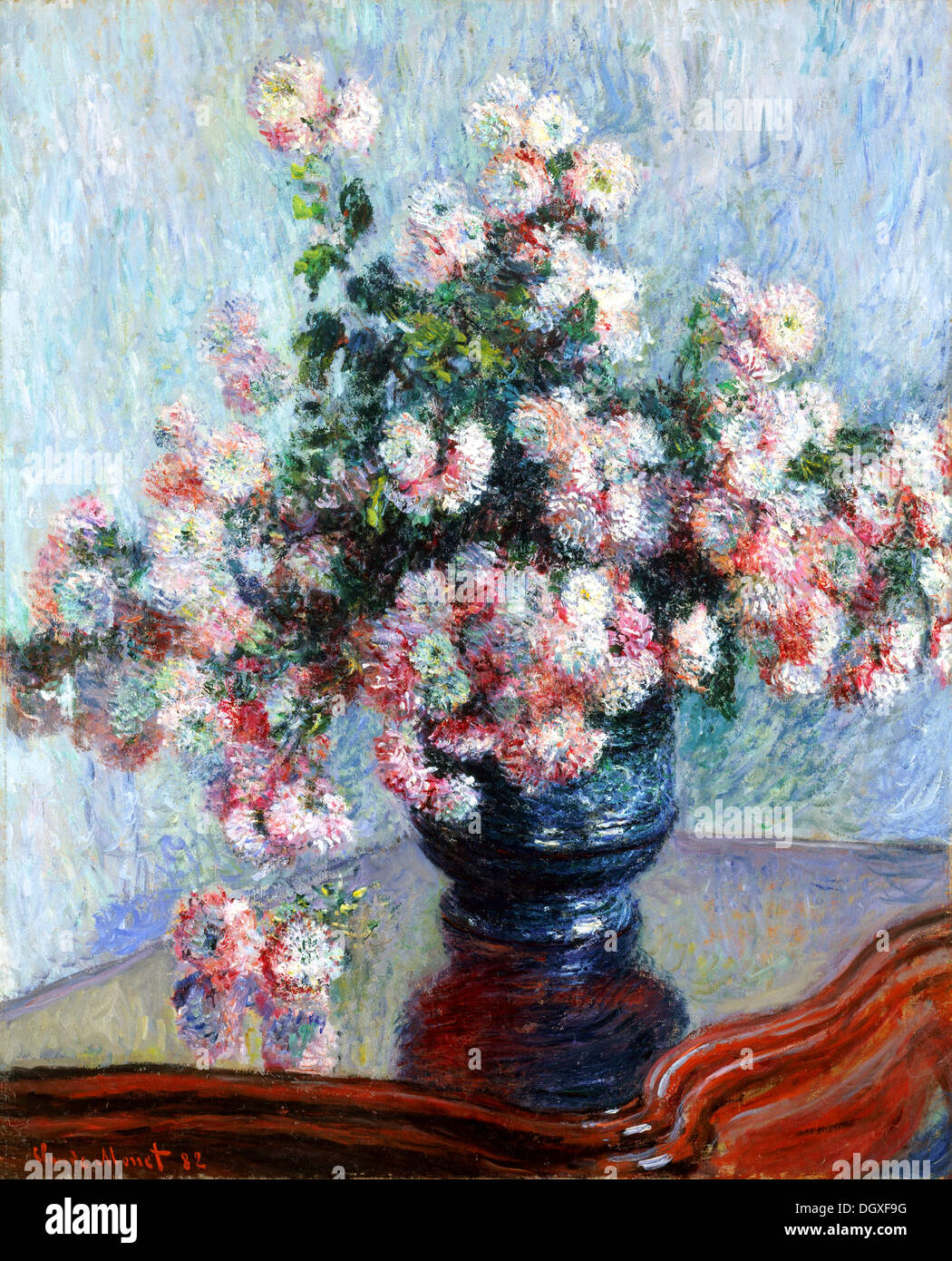 Vase mit blumen von claude monet -Fotos und -Bildmaterial in hoher ...