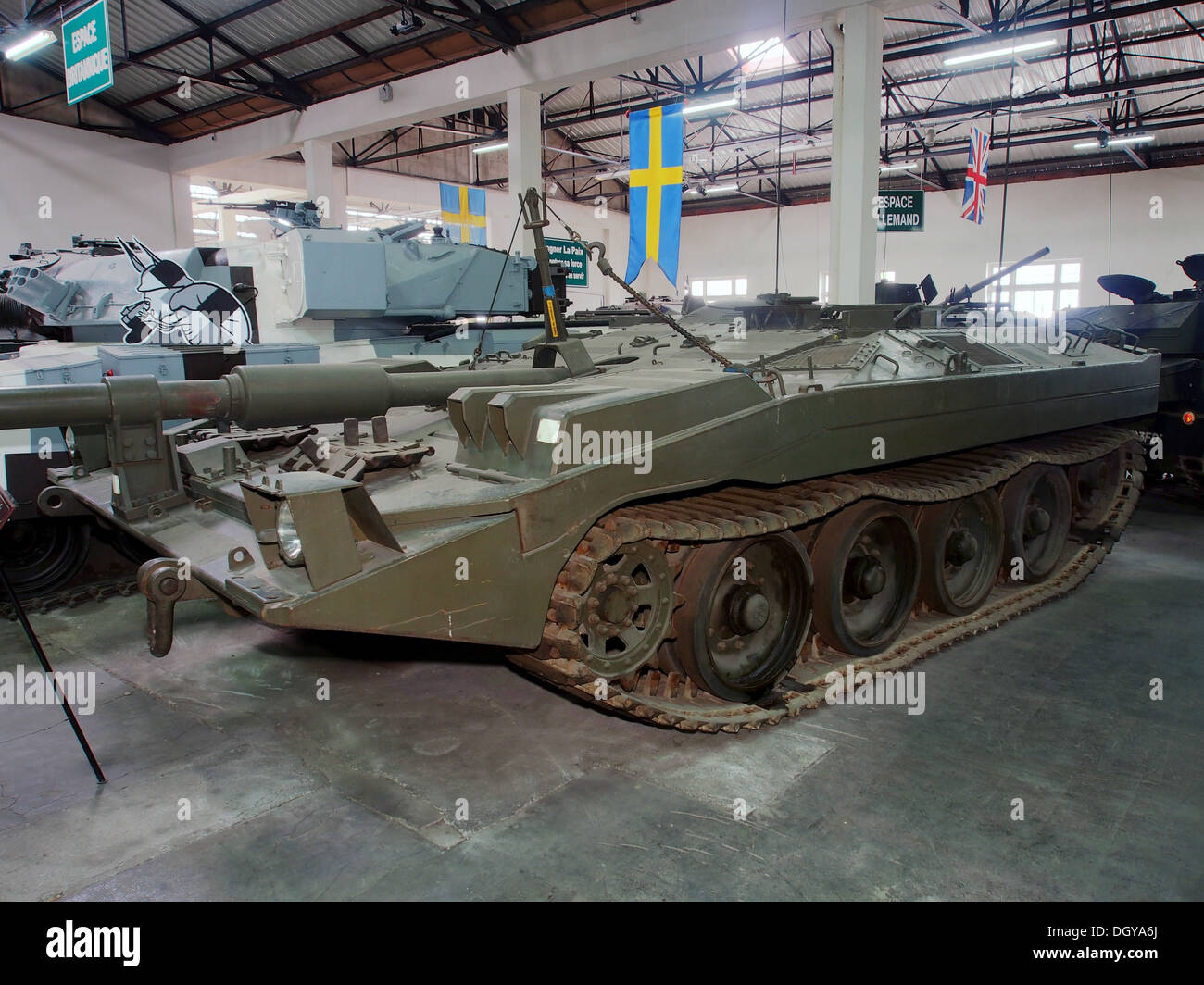 Stridsvagn 103 im Tank Museum, Saumur, pic1 Stockfotografie - Alamy