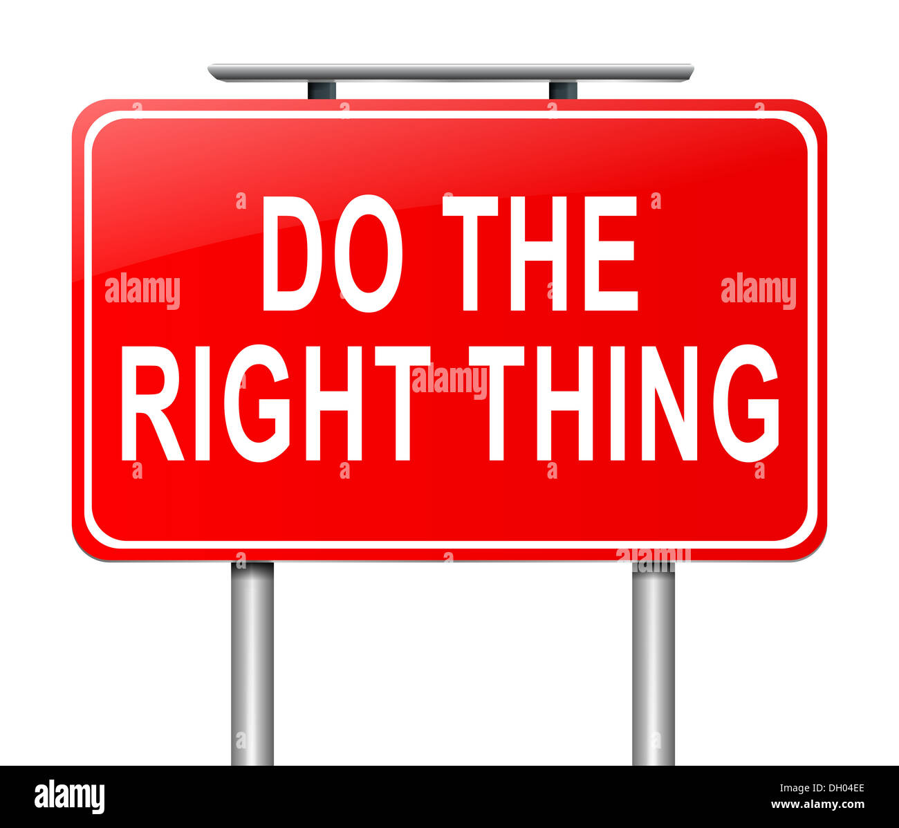 Mach das richtige ding Stockfotos und -bilder Kaufen - Alamy