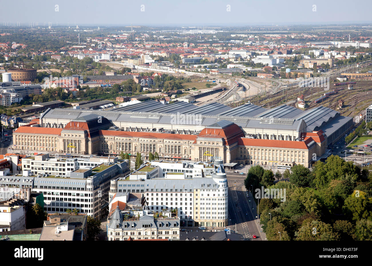 Hauptbahnhof, Leipzig, PublicGround Stockfotografie - Alamy