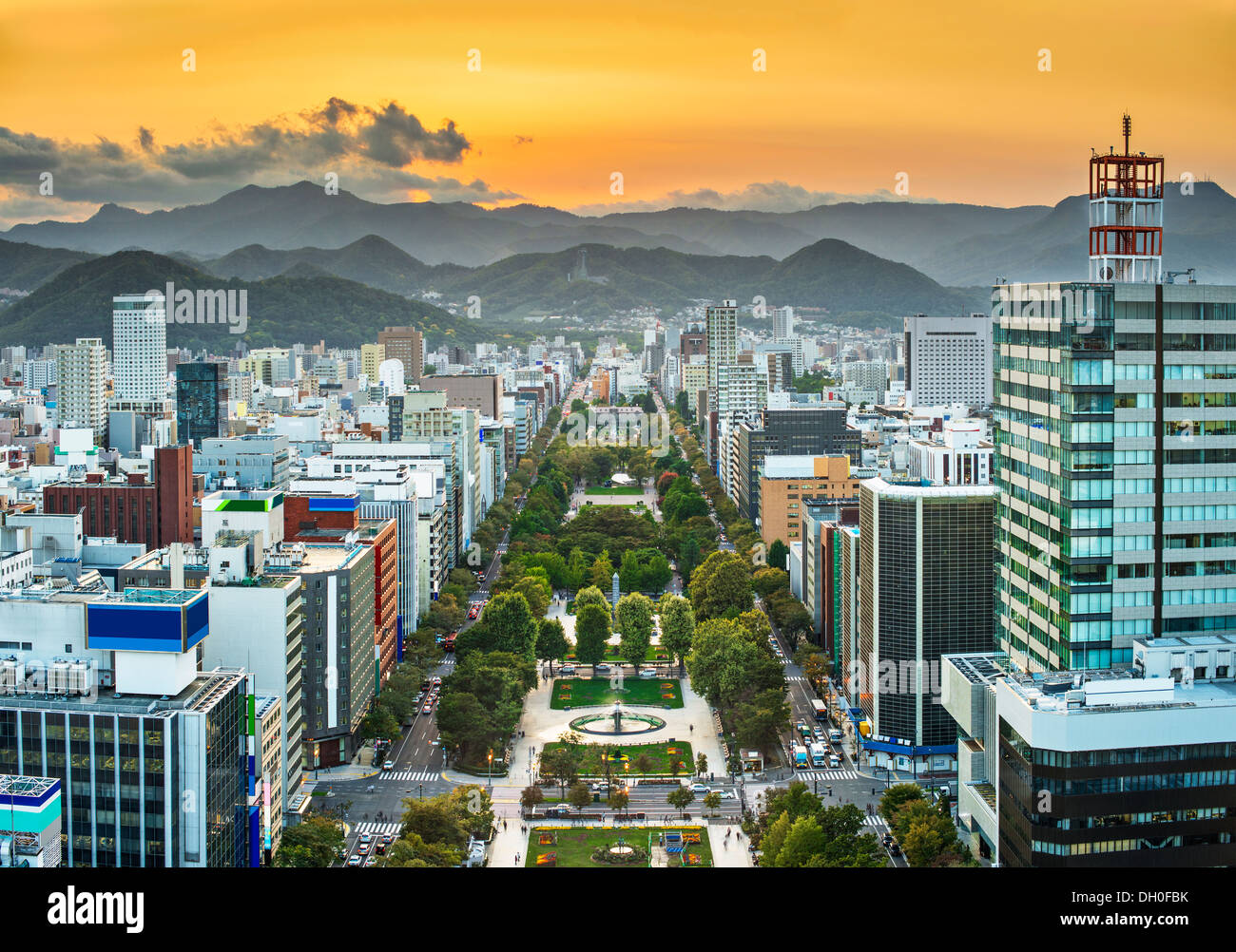 Main street park sapporo hokkaido -Fotos und -Bildmaterial in hoher ...