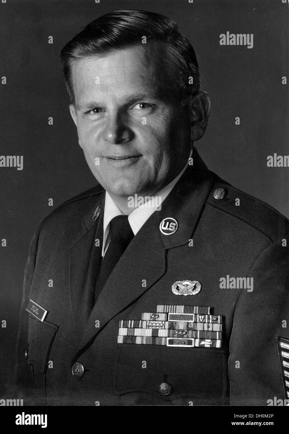Senior Master Sergeant Robert Stillwell posiert für ein offizielles ...