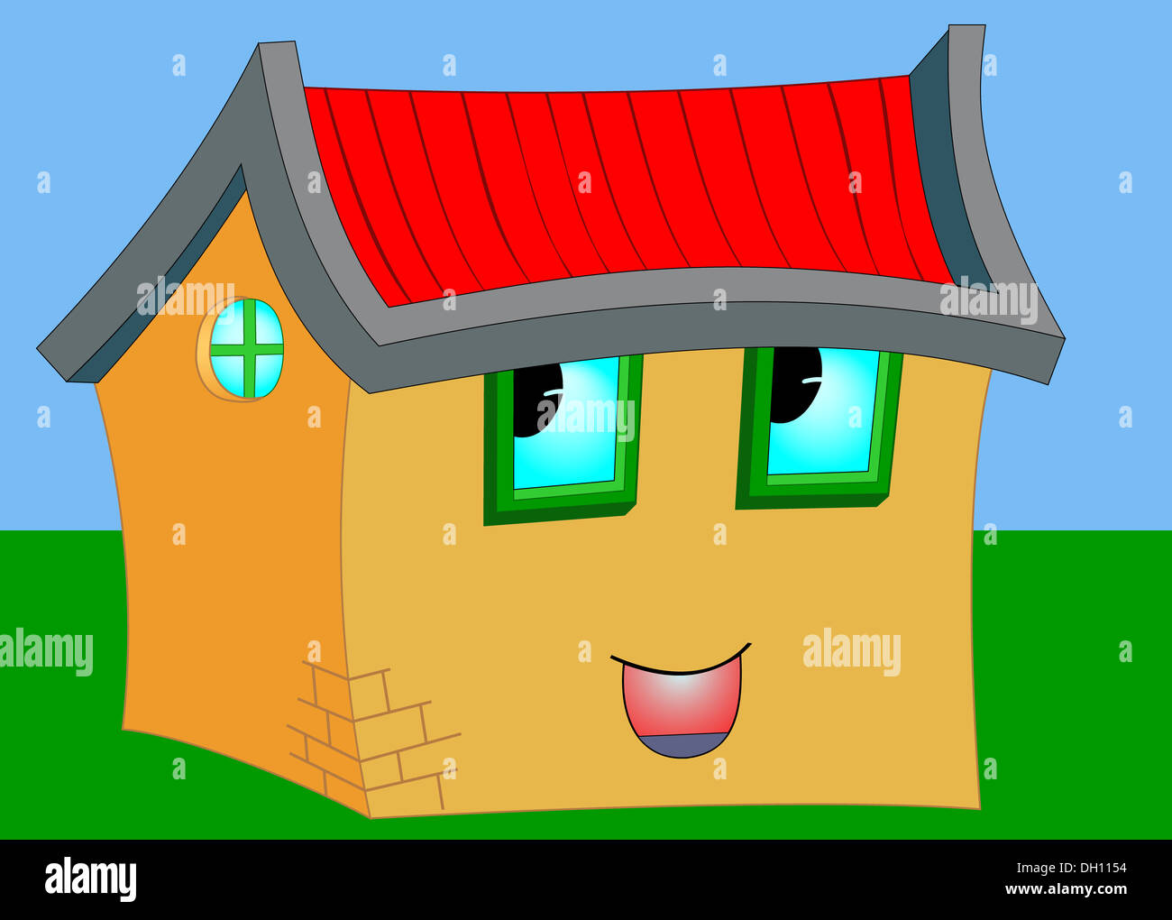 Cartoon house -Fotos und -Bildmaterial in hoher Auflösung – Alamy