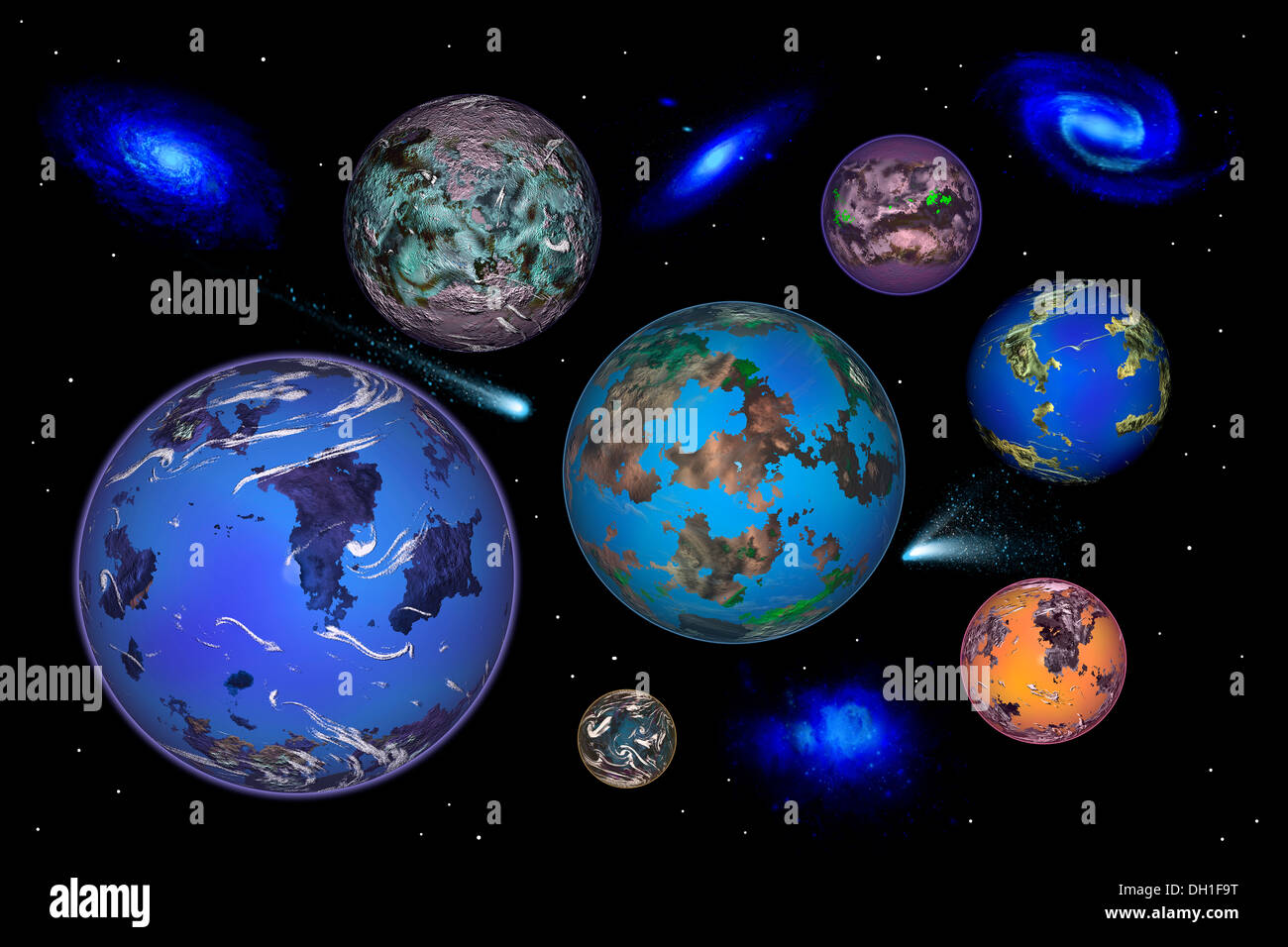 Ferne welten und galaxien -Fotos und -Bildmaterial in hoher Auflösung ...