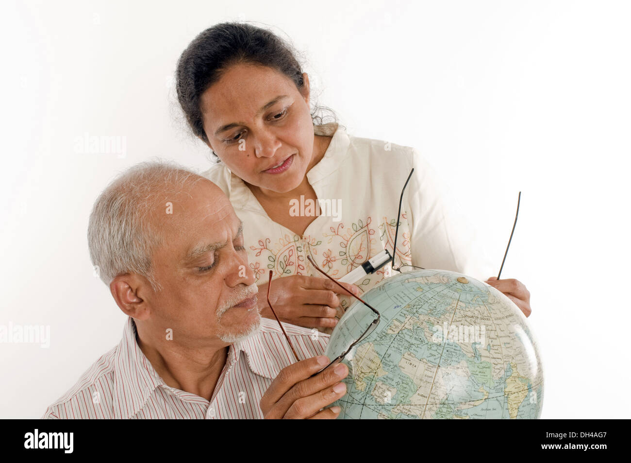 Old Couples Indian Stockfotos und -bilder Kaufen - Alamy