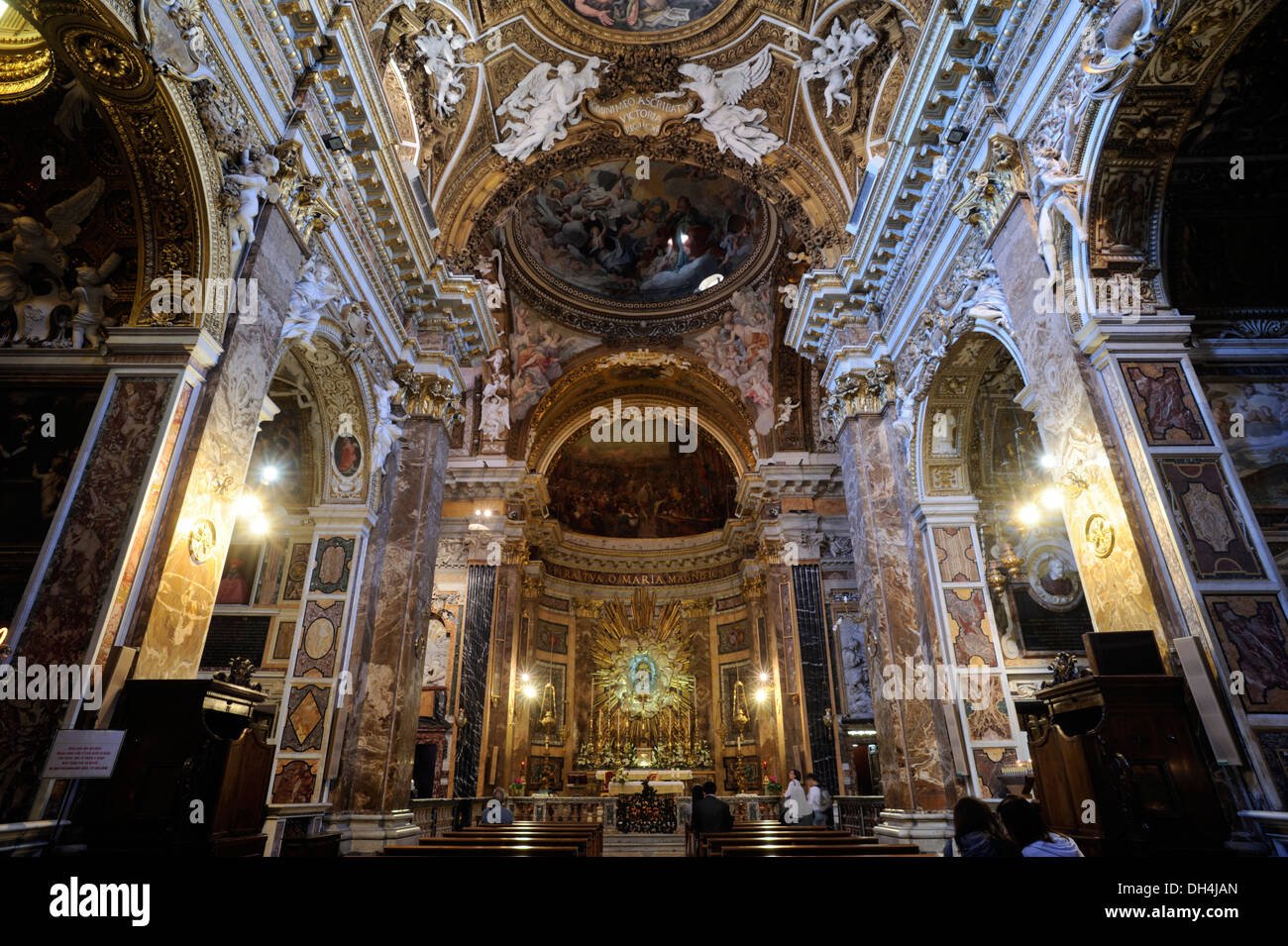 Italien, Rom, Kirche Santa Maria della Vittoria (17. Jahrhundert ...