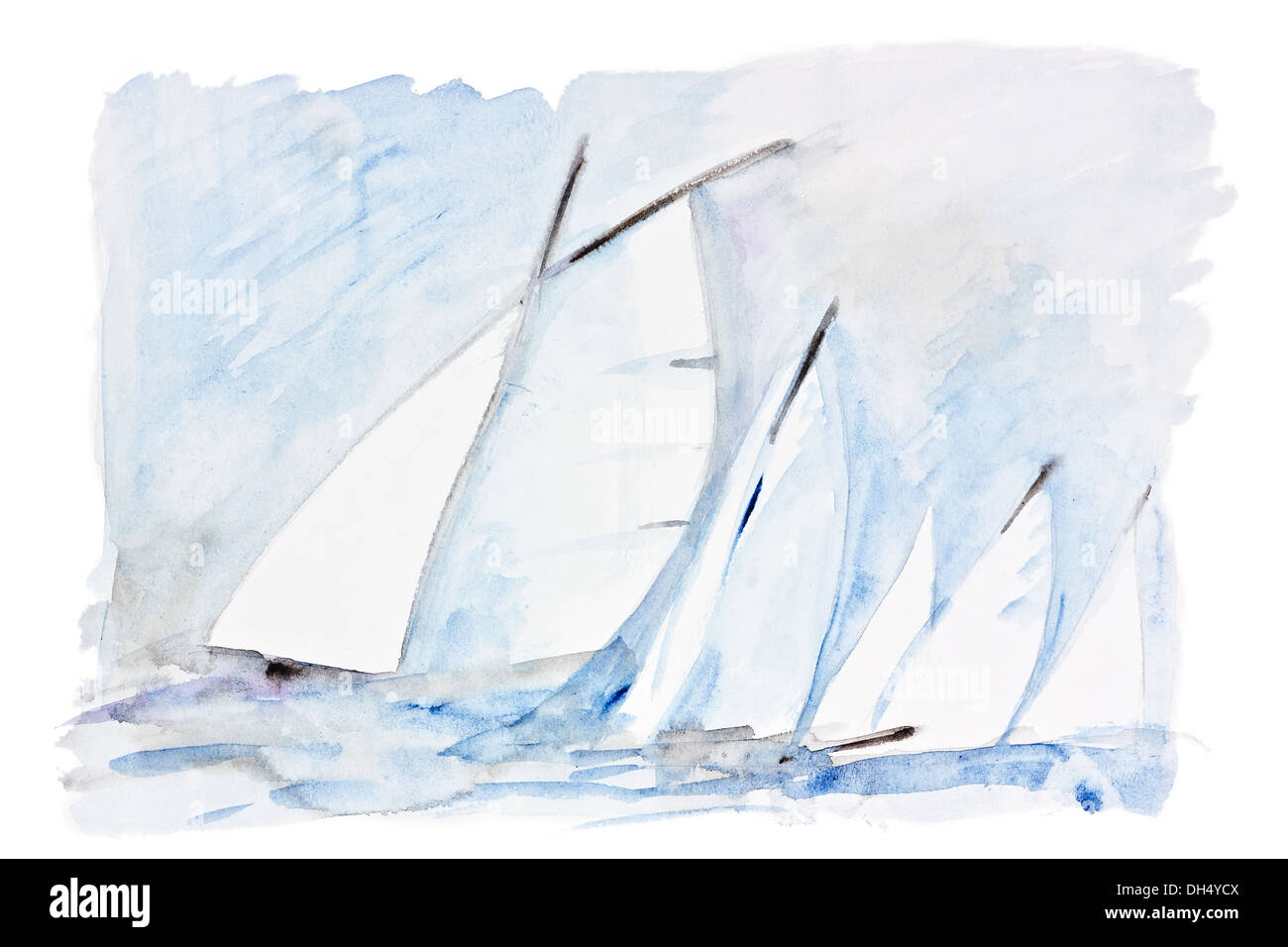 Meer in aquarell -Fotos und -Bildmaterial in hoher Auflösung – Alamy
