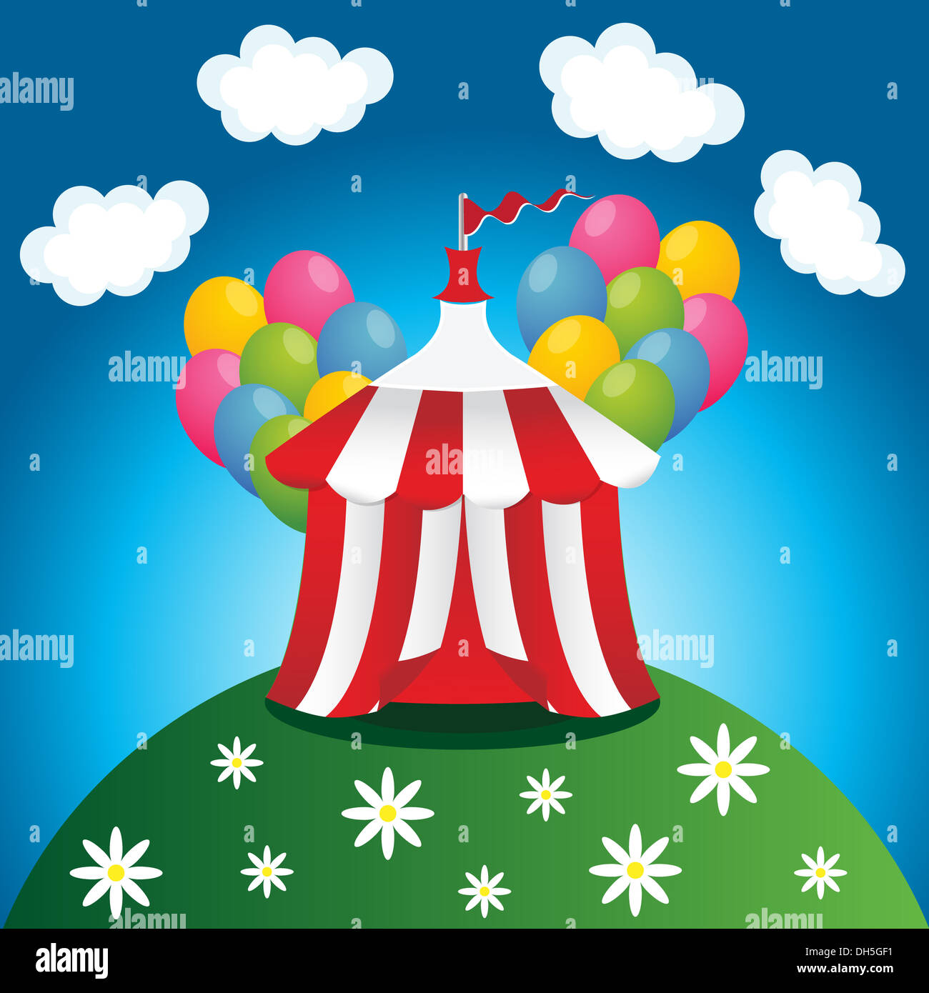 Dach des zirkuszeltes -Fotos und -Bildmaterial in hoher Auflösung – Alamy