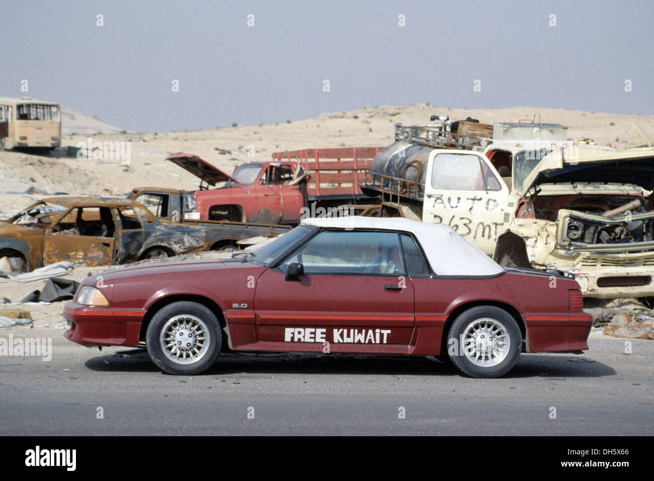 Mutla Ridge Kuwait Stockfotos und -bilder Kaufen - Alamy